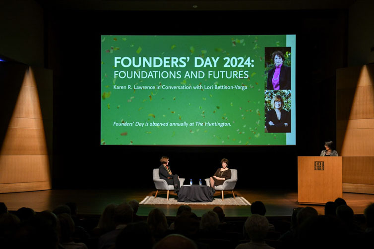 Huntington Founders Day 2024 Foundations And Futures The Huntington
